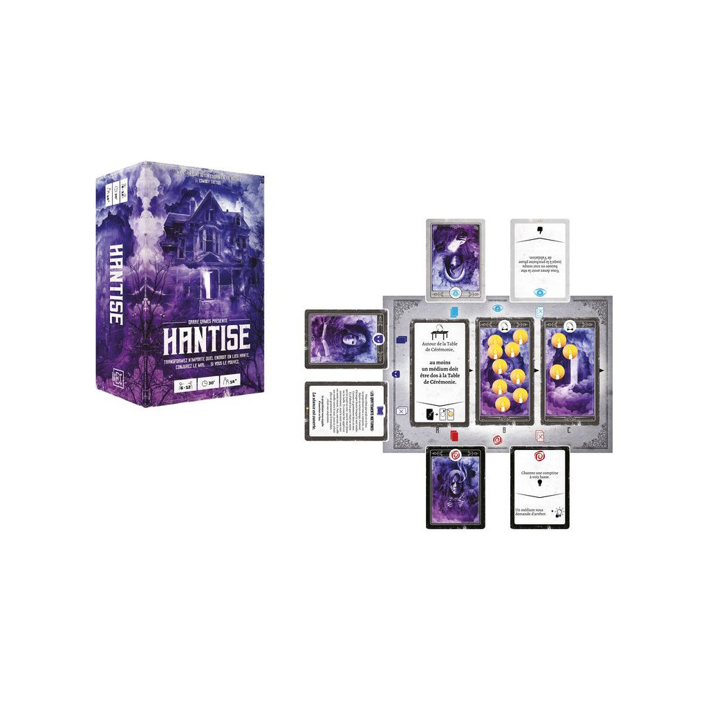 Hantise - Jeu de société - Boutique Blois